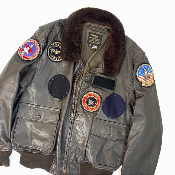 Avirex | Jackets & Coats | Vintage 8s Top Gun Avirex G Bomber Jacket ...